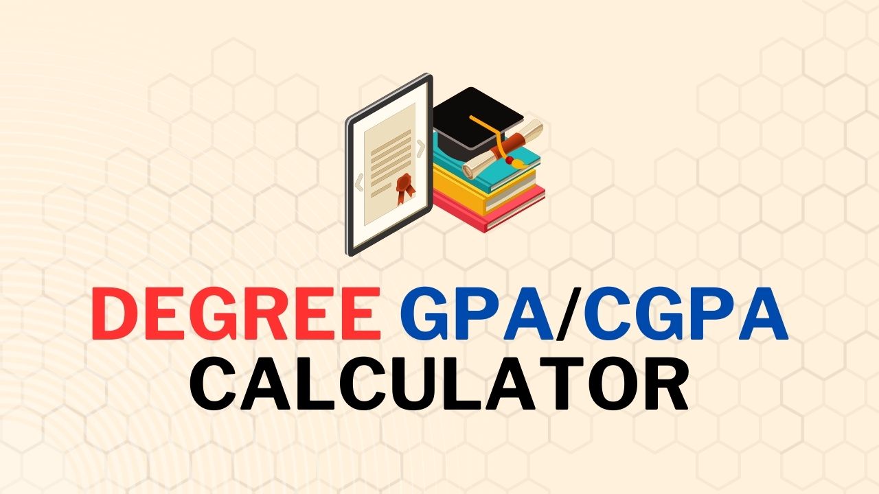 Degree GPA and CGPA Calculator