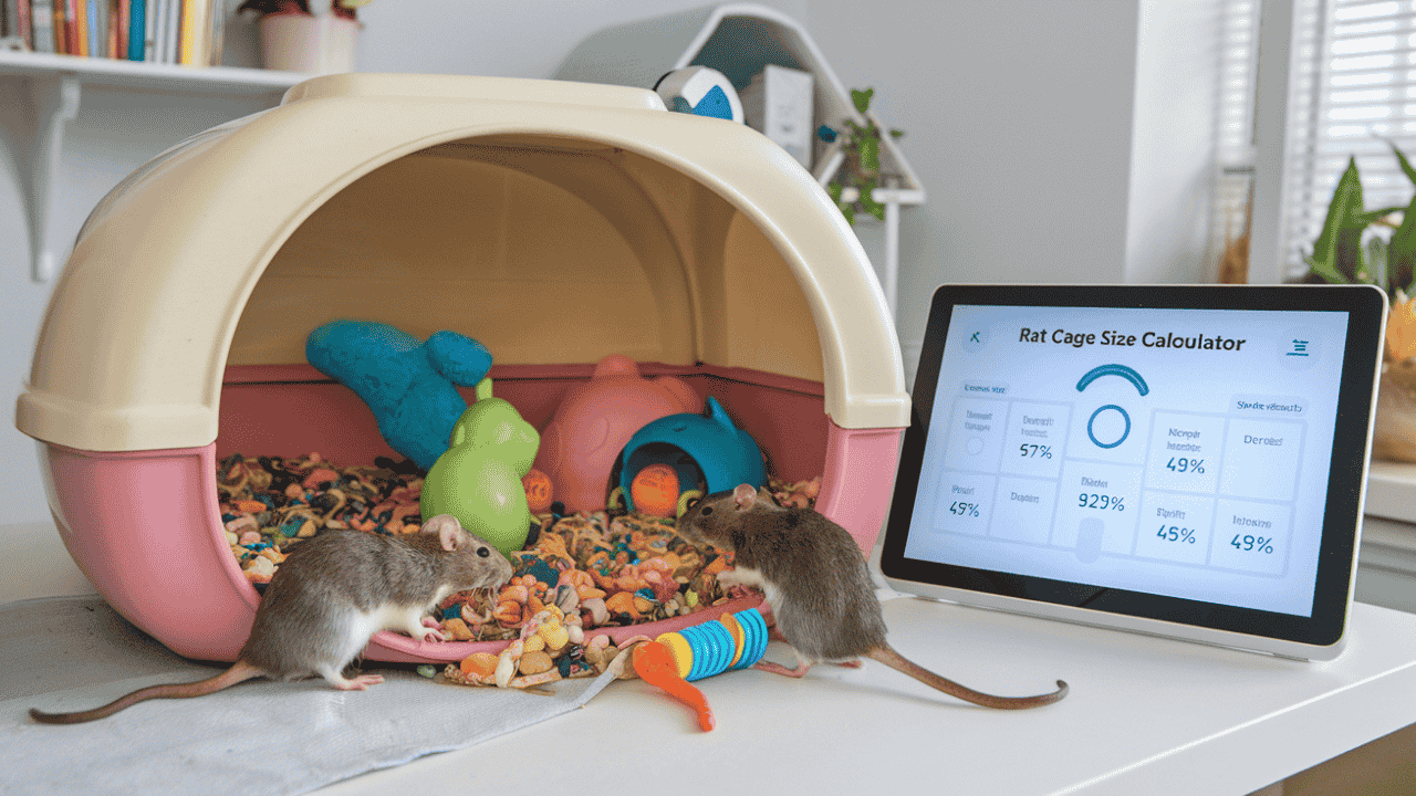 Rat Cage Size Calculator