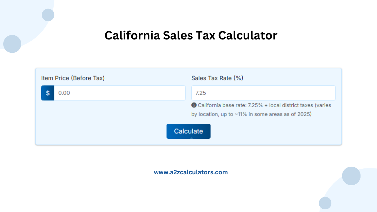 Sales Tax In Monterey Park Ca