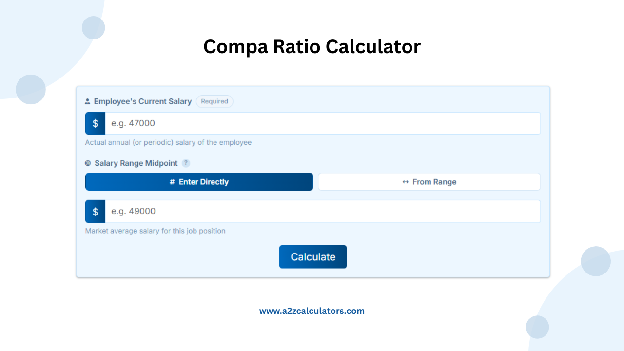 Compa Ratio Calculator