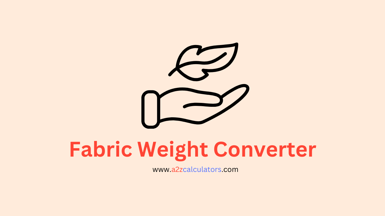 Fabric Weight Converter