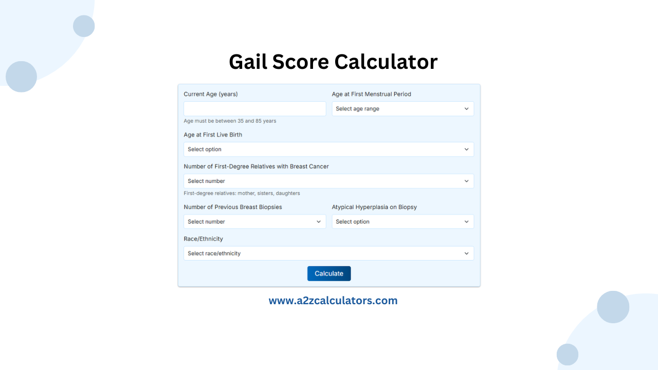 Gail Score Calculator