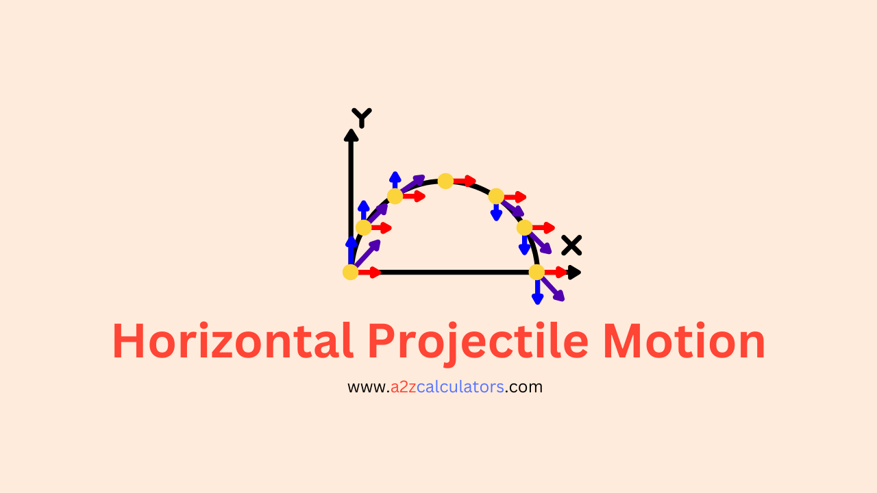 Horizontal Projectile Motion Calculator