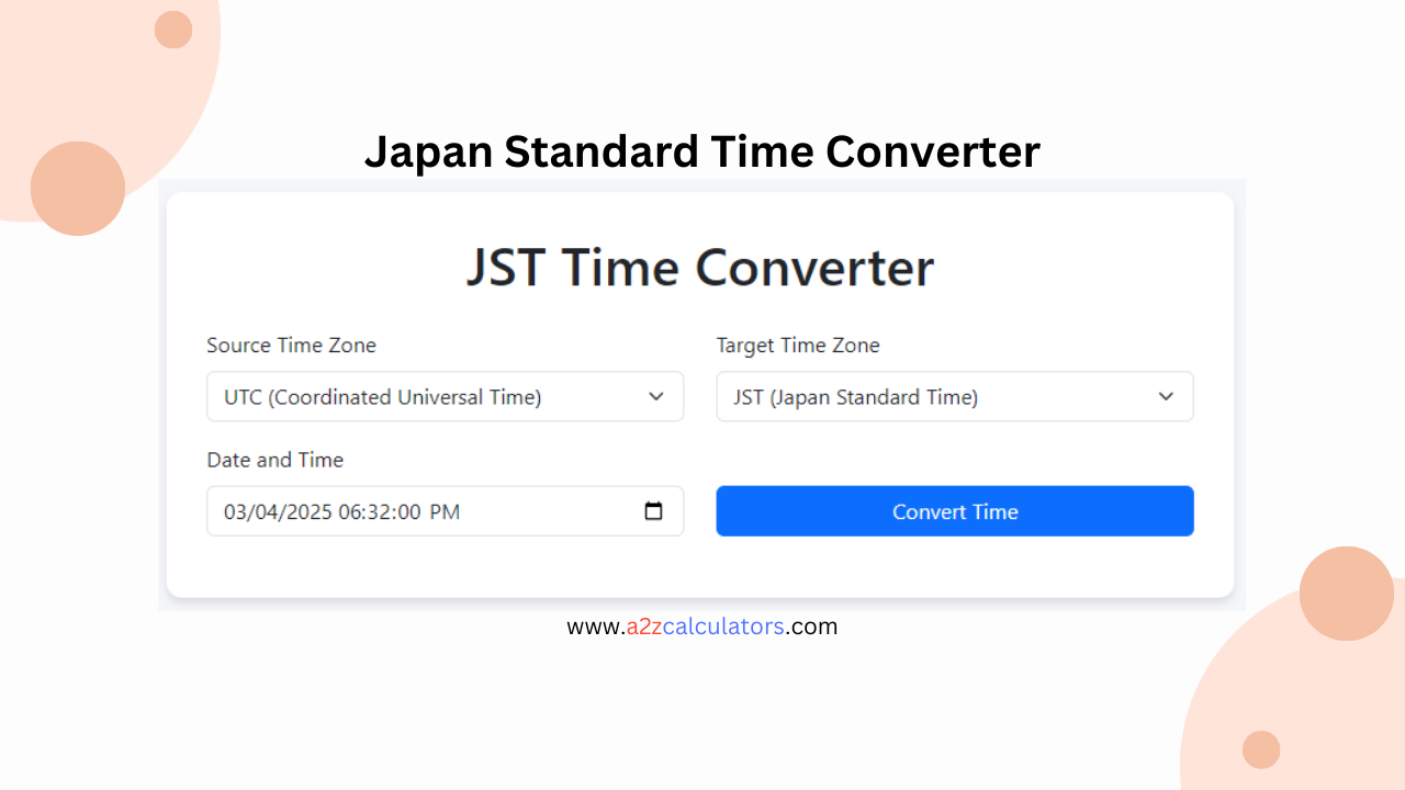 Japan Standard Time Converter