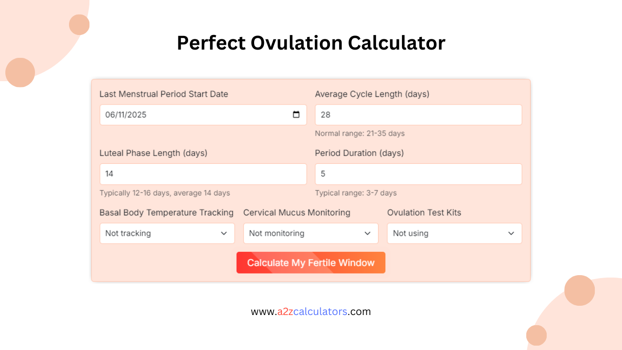 Perfect Ovulation Calculator