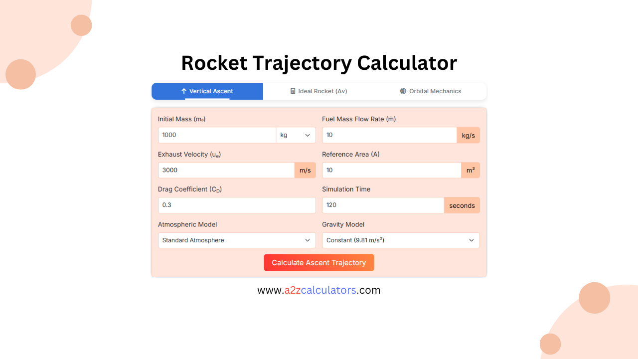 Rocket Trajectory Calculator