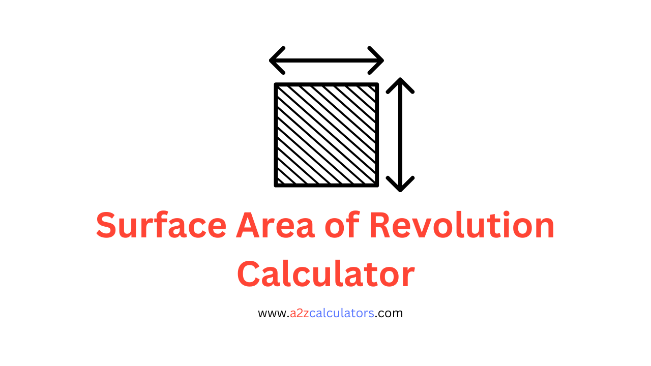 Surface Area of Revolution Calculator