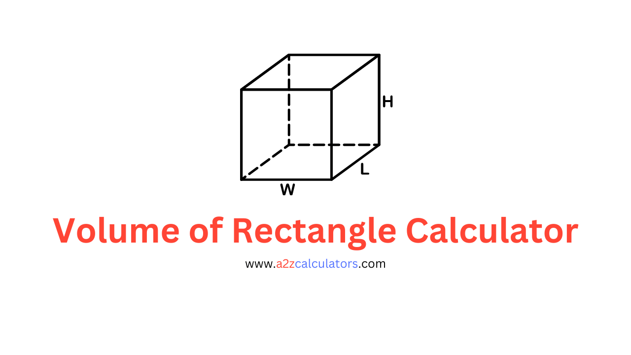 Volume of Rectangle Calculator